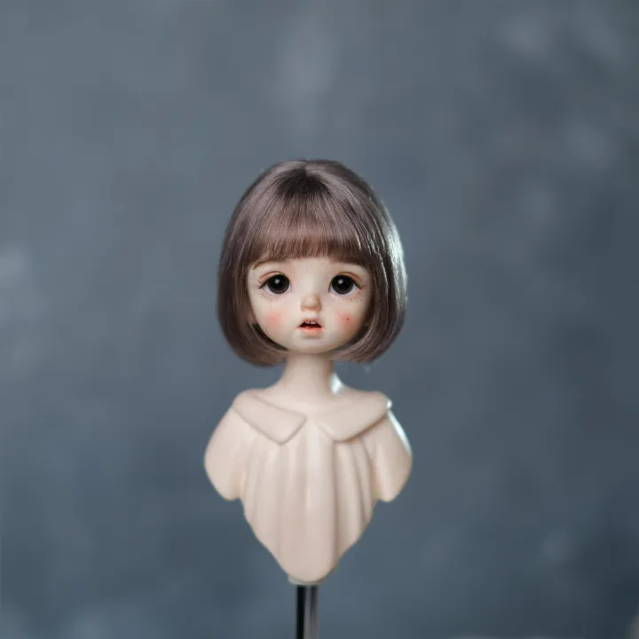 [Awen] Awen bjd wig 6 points 4 points card meat Kara Russian combed ...