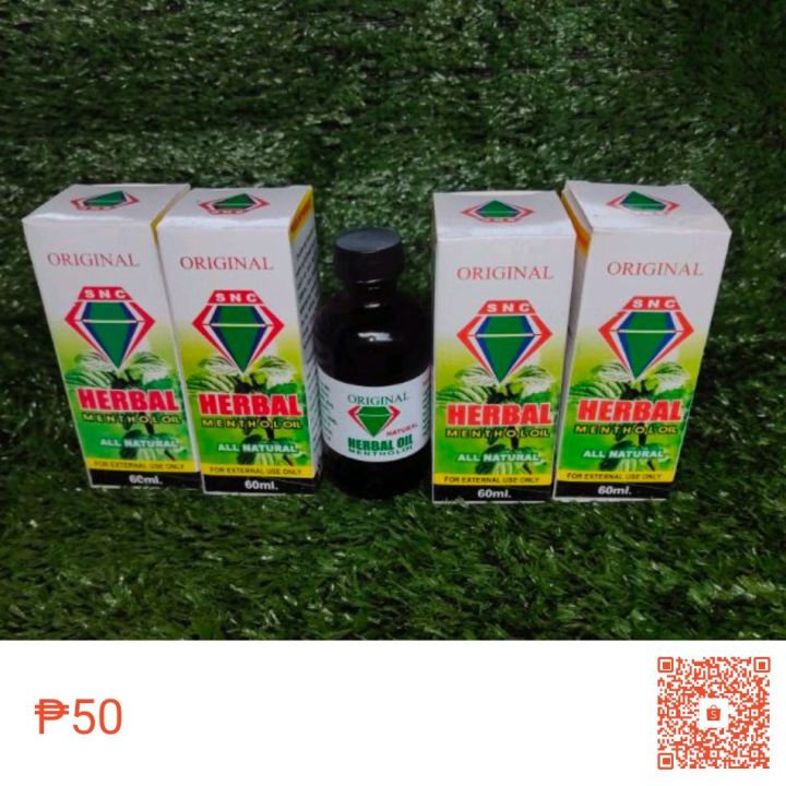Snc Herbal Menthol Oil 60 ml ORIGINAL | Lazada PH