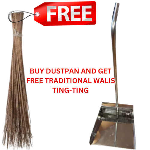 CASH ON DELIVERY HEAVY DUTY PURE STAINLESS DUSTPAN WITH FREE ...