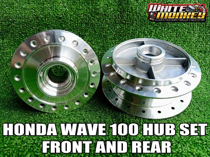TTGR HONDA WAVE 100 FRONT AND REAR HUB SET | Lazada PH