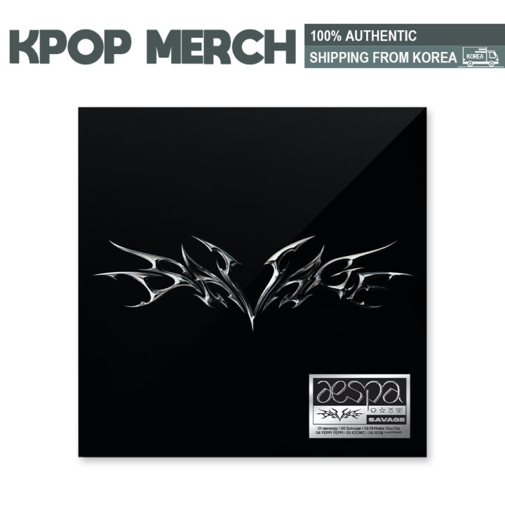 aespa - 1st mini album [ Savage ] SYNK DIVE ver. (Digipack Ver.) + No Poster | Lazada.co.th