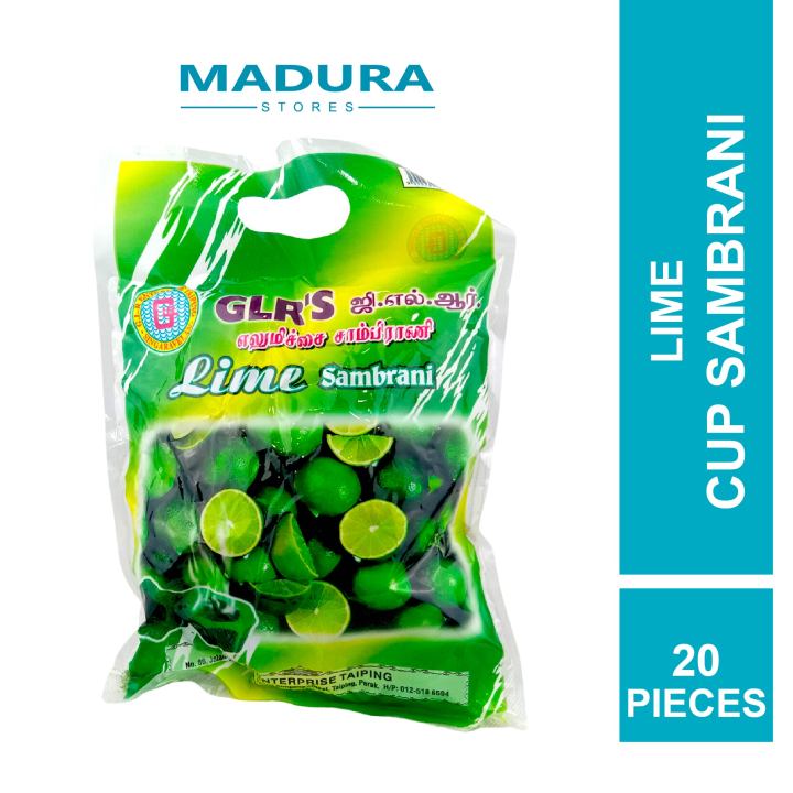 GLR'S Lime Cup Sambrani (20pcs) / Madura | Lazada