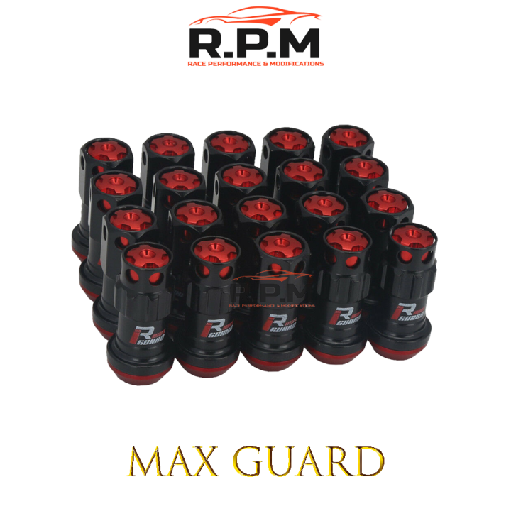 Max Guard Racing Composite Nut Tayar Nut Besi Wheel Nut Skru Tayar ...