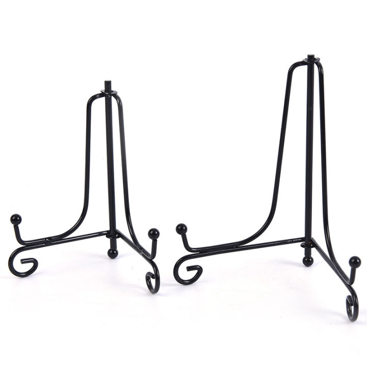 ZAU Art Iron Display Stand Bracket Support Holder for Plate Photo ...
