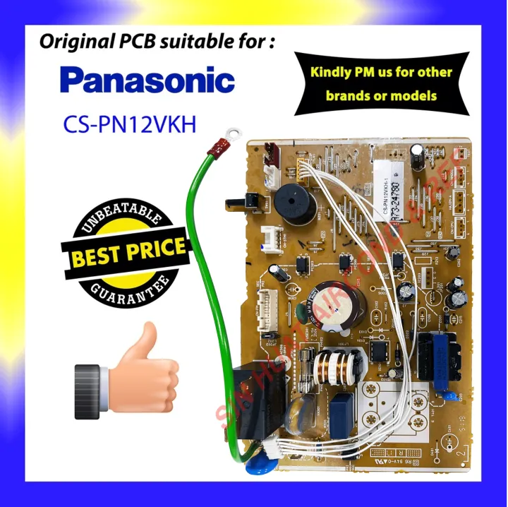 (ORIGINAL PART) PANASONIC CS-PN12VKH PC BOARD PCB IC BOARD CU-PN12VKH PN12VKH IC KAD | Lazada