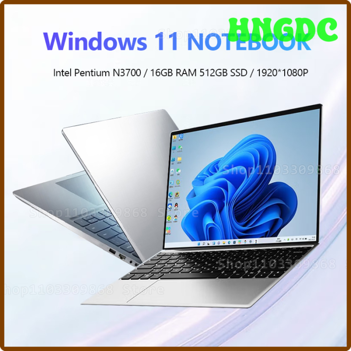 แล็ปท็อป Intel Pentium N 3700 16Gb Ram 512Gb SSD โน้ตบุ๊กความละเอียด ...
