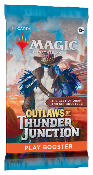 Magic: The Gathering Outlaws of Thunder Junction Play Booster (14 Magic ...