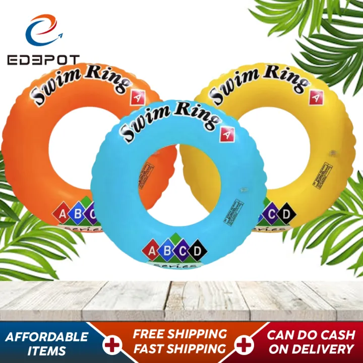 Happy Campers ABCD Series Inflatable Swim Ring Salbabida 70cm | Lazada PH