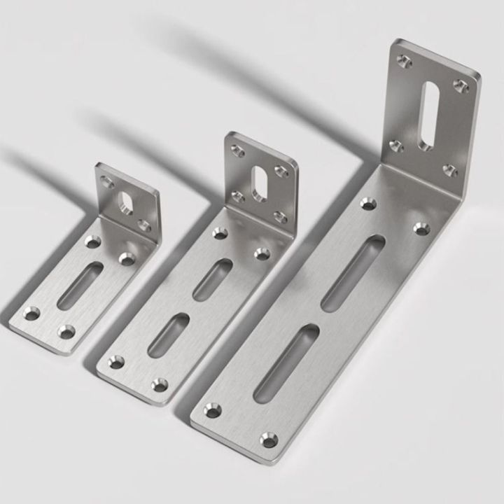 MAGNAA Stainless Steel Corner Brackets L-Shaped 90 Degree Joint Bracket ...