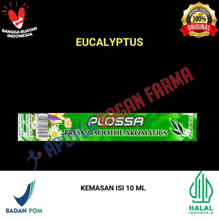 PLOSSA INHALER DAN ROLL ON AROMA EUCALYPTUS | Lazada Indonesia