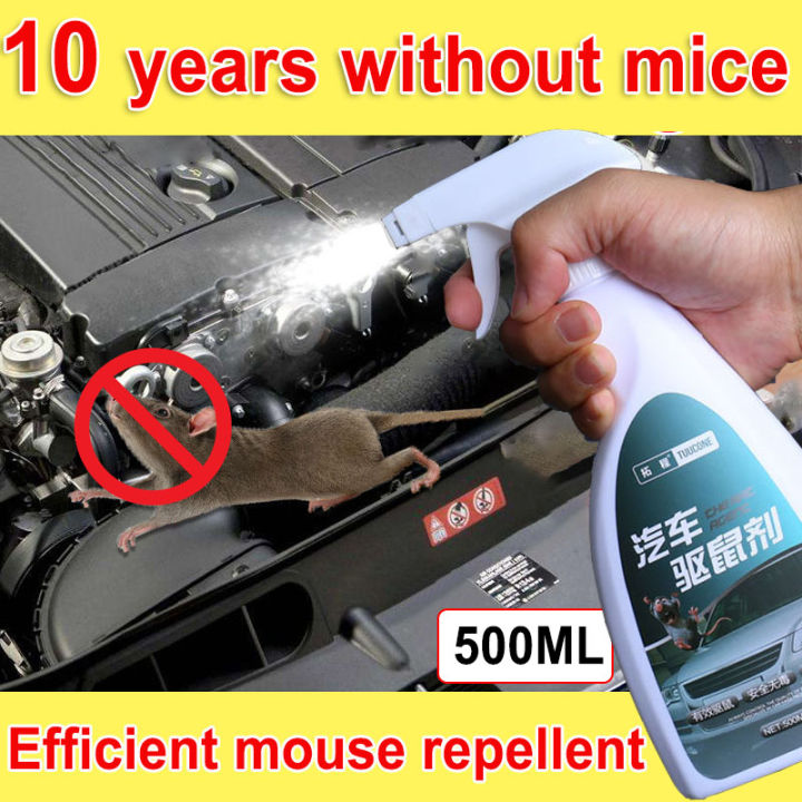 🐭No more mice🐭 Rat repellent spray 500ML, safe and harmless, used for ...