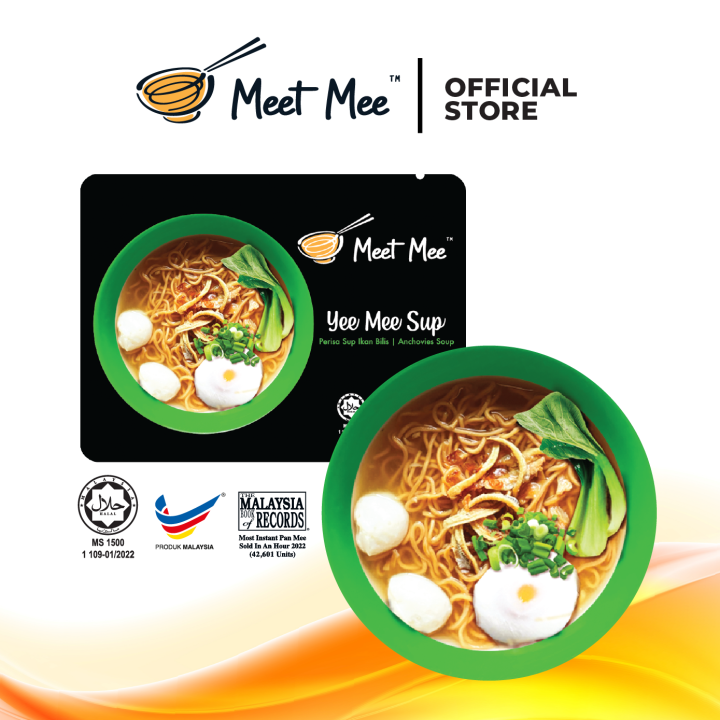 【MEET MEE】*HALAL* Yee Mee Soup (Anchovies Broth) | Yee Mee Sup (Perisa ...