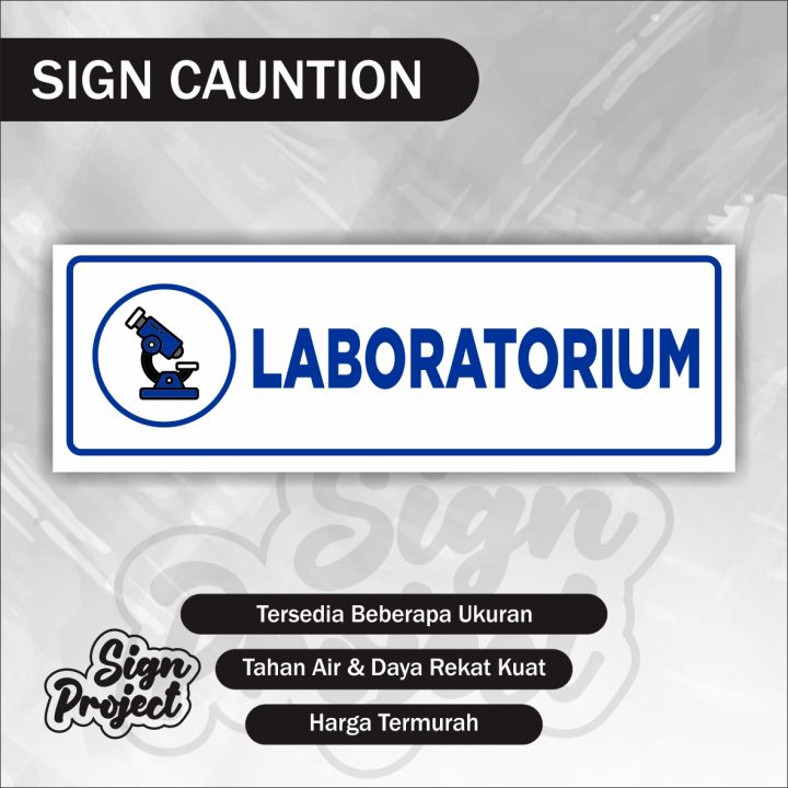 Stiker Laboratorium / Ruang Laboratorim / Ruang Lab / Stiker Ruang Lab ...