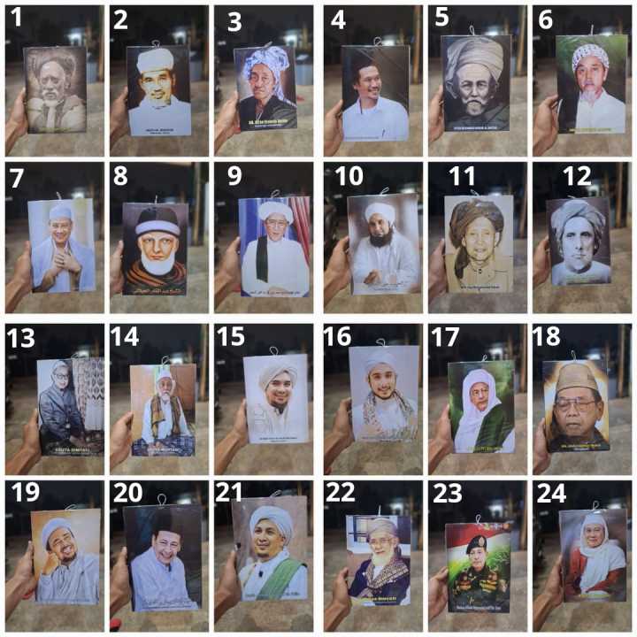 Foto habib abuya dimyati poster abuya dimyati plus MDF 21 X 30 foto ...