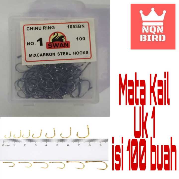 Mata kail atau pancing ukuran 1 | Lazada Indonesia