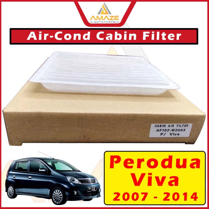 Air-Cond Cabin Filter for Perodua Viva (2007-2014) (Equals to OEM ...