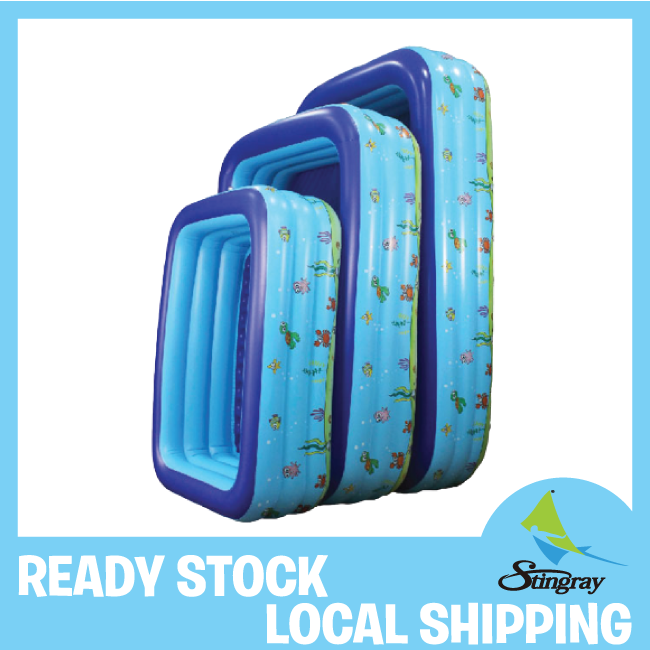 Stingray High Quality Extra Thickness Inflatable Swimming Pool Ready ...