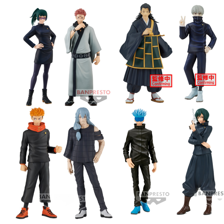 Banpresto Original Jujutsu Kaisen Inumaki Toge Itadori Yuji Zenin Maki ...