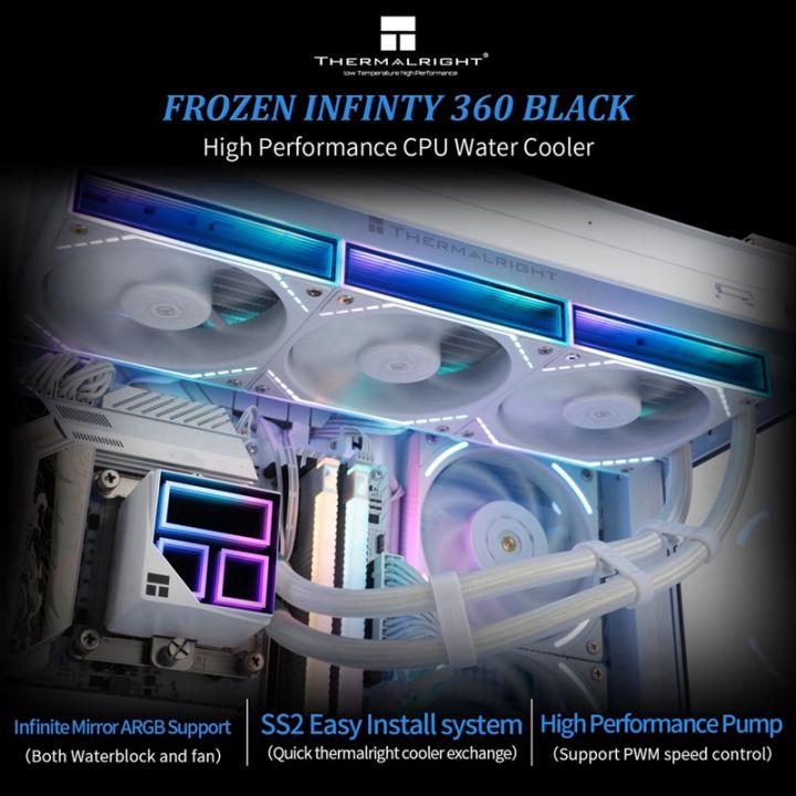 Desktop CPU Aio Cooler 360 Water Cooling Radiator Infinite Fantasy ...