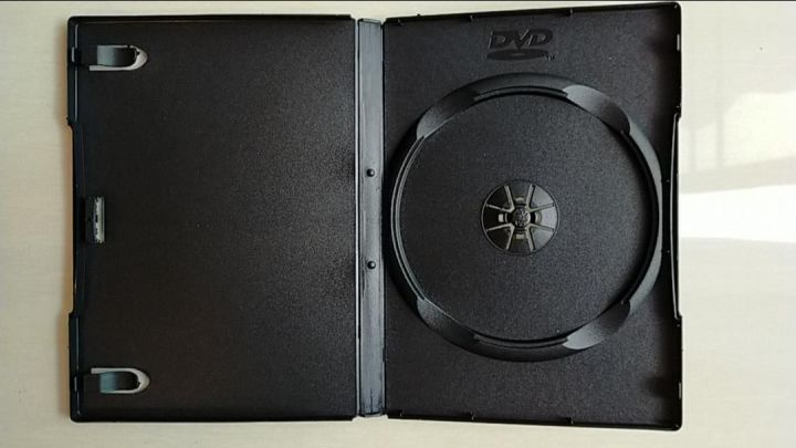 Box DVD 1 disc Black Color ( Qty. 25 box. ) / กล่องดีวีดี1หน้าดำ ...