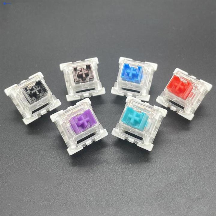 Rocomoco Switch Mechanical Keyboard Switch 3Pin Clicky Linear Tactile ...
