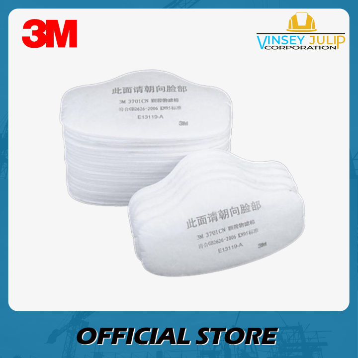 25 PIECES / PACK 3M 3701CN Filter 3M CHINA | Lazada PH