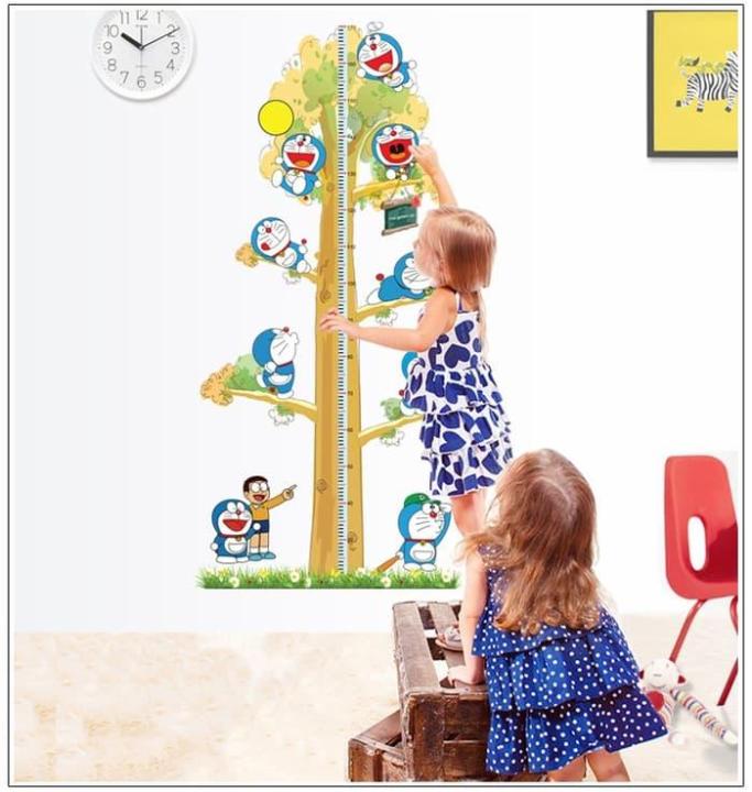 wall sticker/wall stiker trans 2x60x90-AY238AB-GROW UP DORAEMON ...