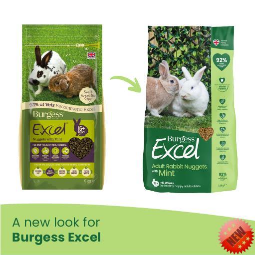 Burgess Excel Adult Rabbit Nuggets with Mint, Best Before 82024 | Lazada PH