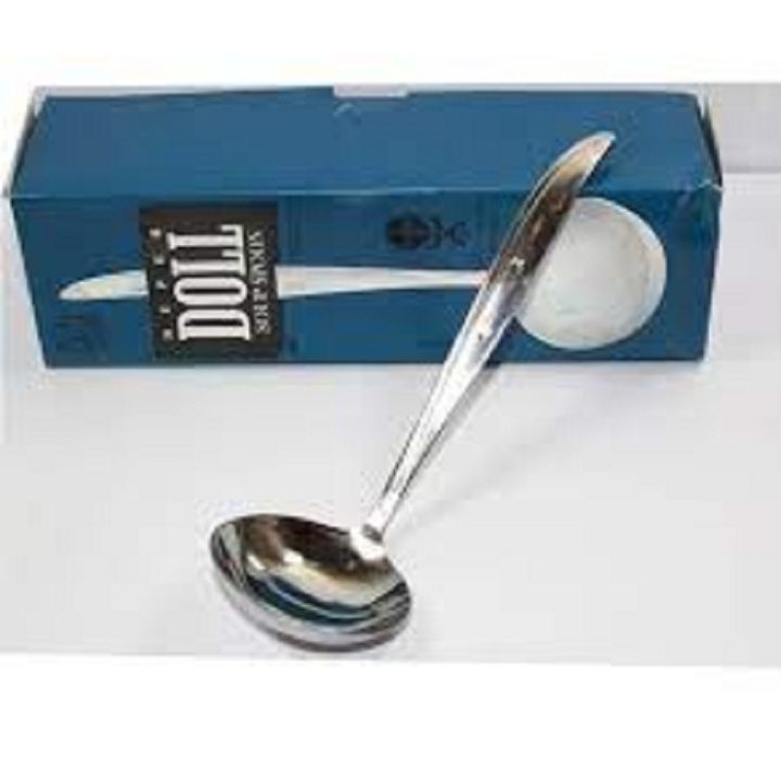 Sendok Kuah Sup Super Doll / Sendok Sayur Stainless Steel / Centong ...