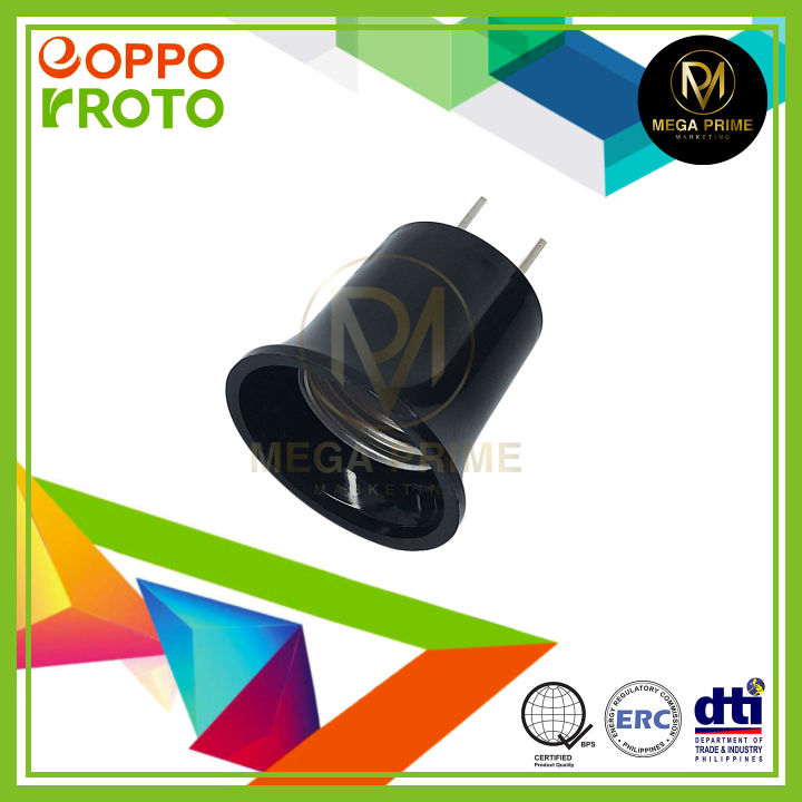 EOPPO/ROTO 203 Socket Plug 3A 250V E27 MEGA PRIME MARKETING | Lazada PH