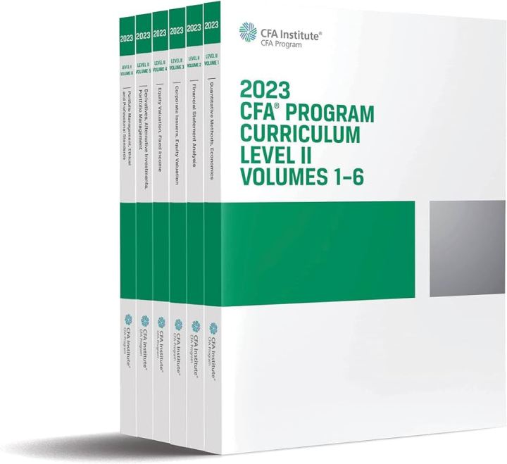 2024 CFA Program Curriculum Level II (Cfa Institute Program) | Lazada PH