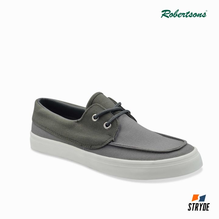 Robertsons Men's Top Sider Shoes Luian Gray | Lazada PH