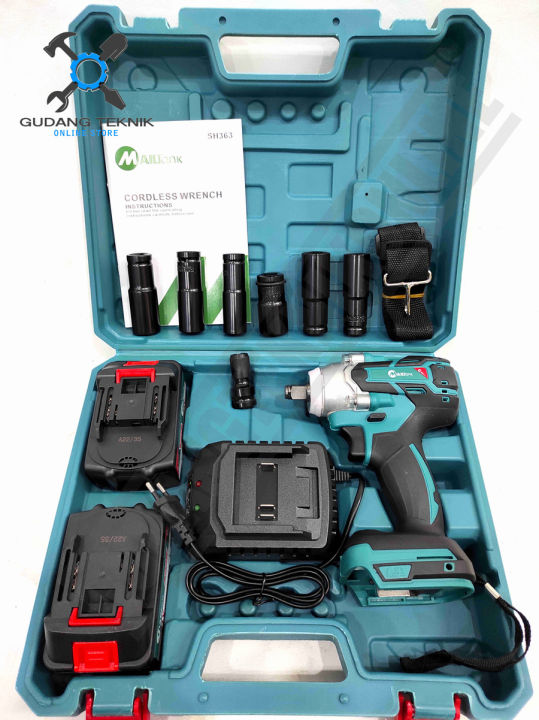Impact Wrench CORDLESS MAILTANK SH363 BRUSSLESS / Mesin Pembuka Buka ...