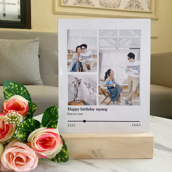 Cetak foto dengan bingkai minimalis - aesthetic - modern untuk kado ...