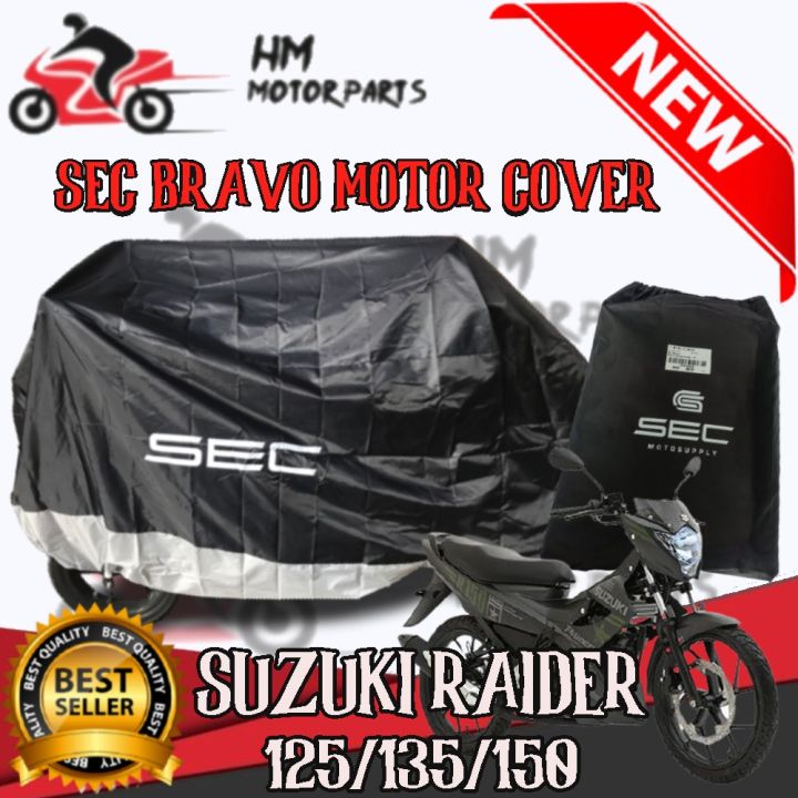 Sec Bravo Motor Cover for: SUZUKI RAIDER 125 / 135 / 150 | Lazada PH