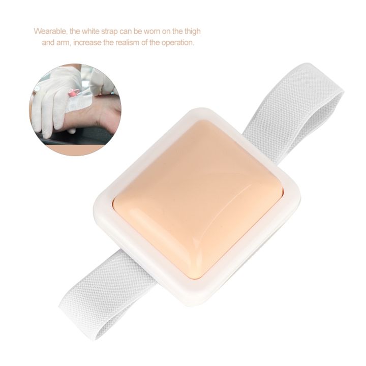 Wearable Simulation Human Skin Injection Model Training Pad Nurse ...
