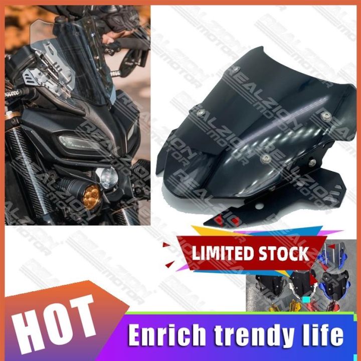 REALZIONMOTOR For Yamaha Mt15 Mt-15 Visor Windshield Accessories 2019 ...