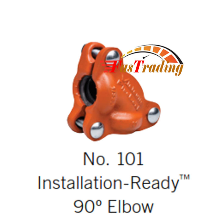 Victaulic Installation-Ready 90° Elbow No. 101 IGS 1" inch | Lazada ...