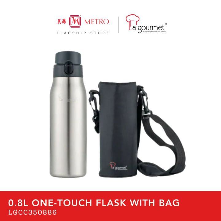 La Gourmet Classic 0.8L One-Touch Flask With Bag LGCC350886 | Lazada ...
