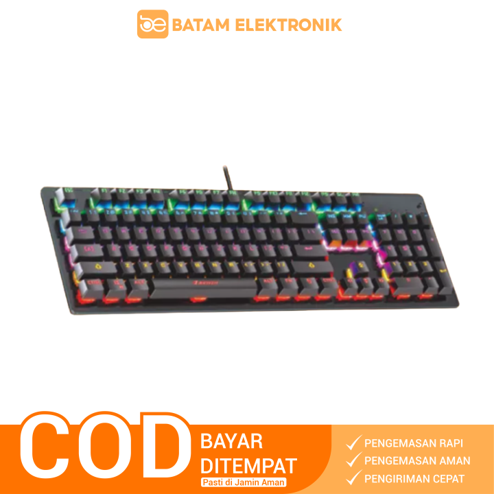 Keyboard Gaming Mechanical Jertech Master JK510 Blue Switch RGB ...