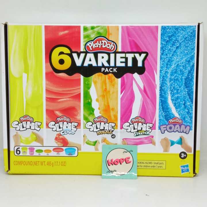 Play-Doh Specialty Compounds 6 Variety Pack Original | Lazada Indonesia