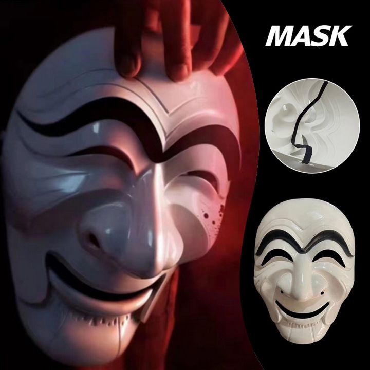 Money Heist Mask Korea - Joint Economic Area Cosplay Masquerade Korea ...