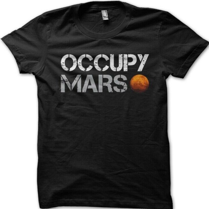 2022ใหม่Occupy Mars As Worn By Elon Musk Printed T Shirt 9076 QSGB ...