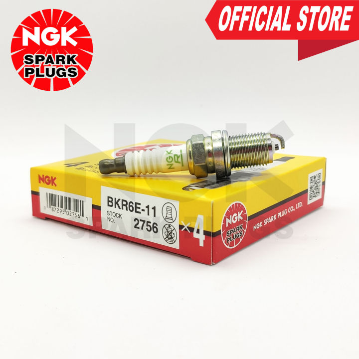 NGK BKR6E-11 Standard Spark Plug for Chevrolet Optra, Aveo 1.4 2004 ...