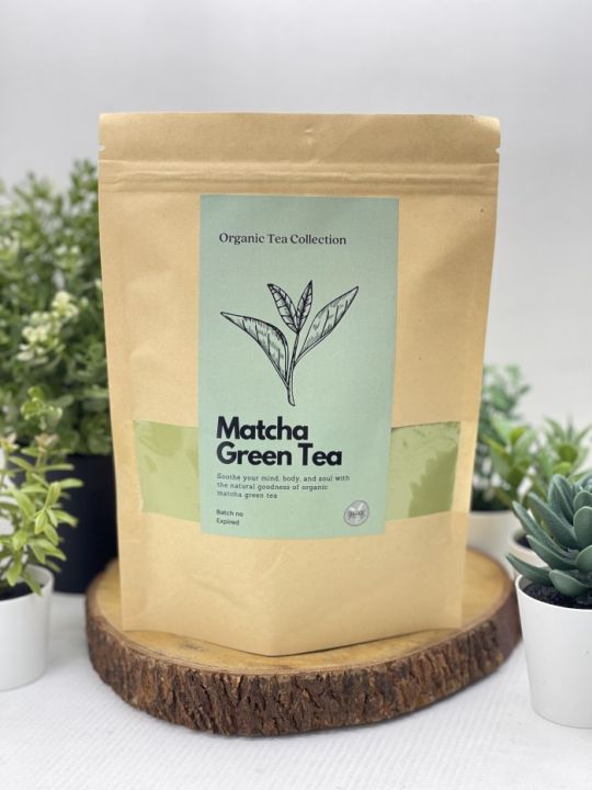 Organic Paradise Pure Matcha Powder Ceremonial Grade 250 gram / Bubuk ...