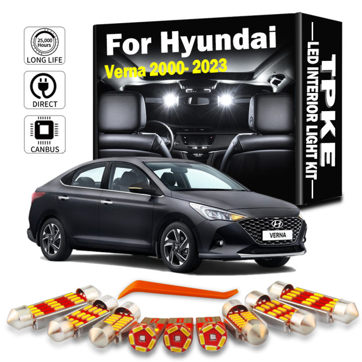 Interior Map Dome Light LED Bulb Kit Canbus For Hyundai Verna 2000 ...