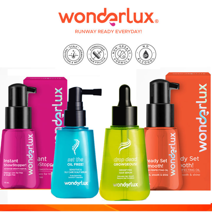 Wonderlux Instant Showstopper Hair Perfecting Oil | Serum Hair Growth ...