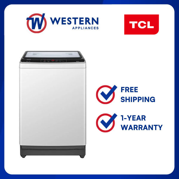 TCL TWA75F107TLW 7.5kg Fully Automatic Top Load Washing Machine | Lazada PH