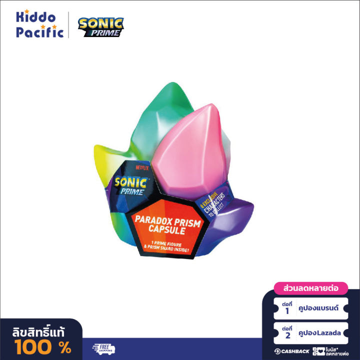 Sonic The Hedgehog Prime Paradox Prism ชุดของเล่น วิทยาศาสตร์ ประกอบ ...