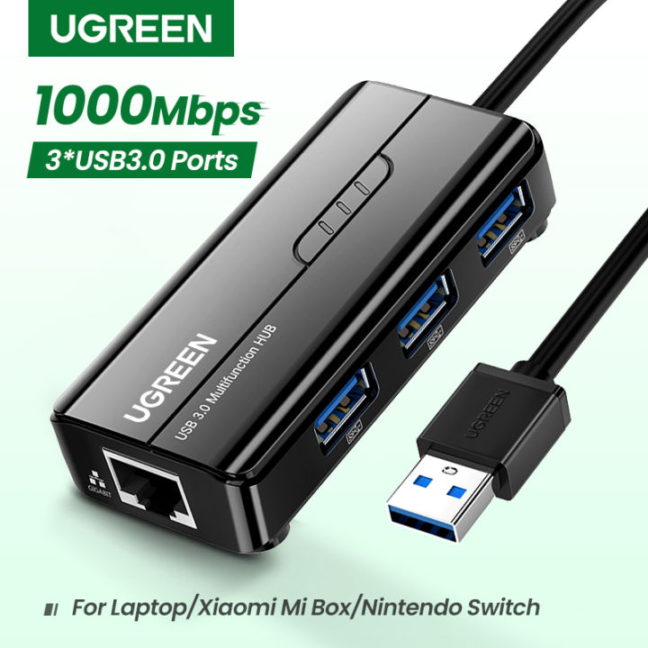 UGREEN Ethernet Adapter USB Gigabit Network Adapter 10/100/1000Mbps/1 ...